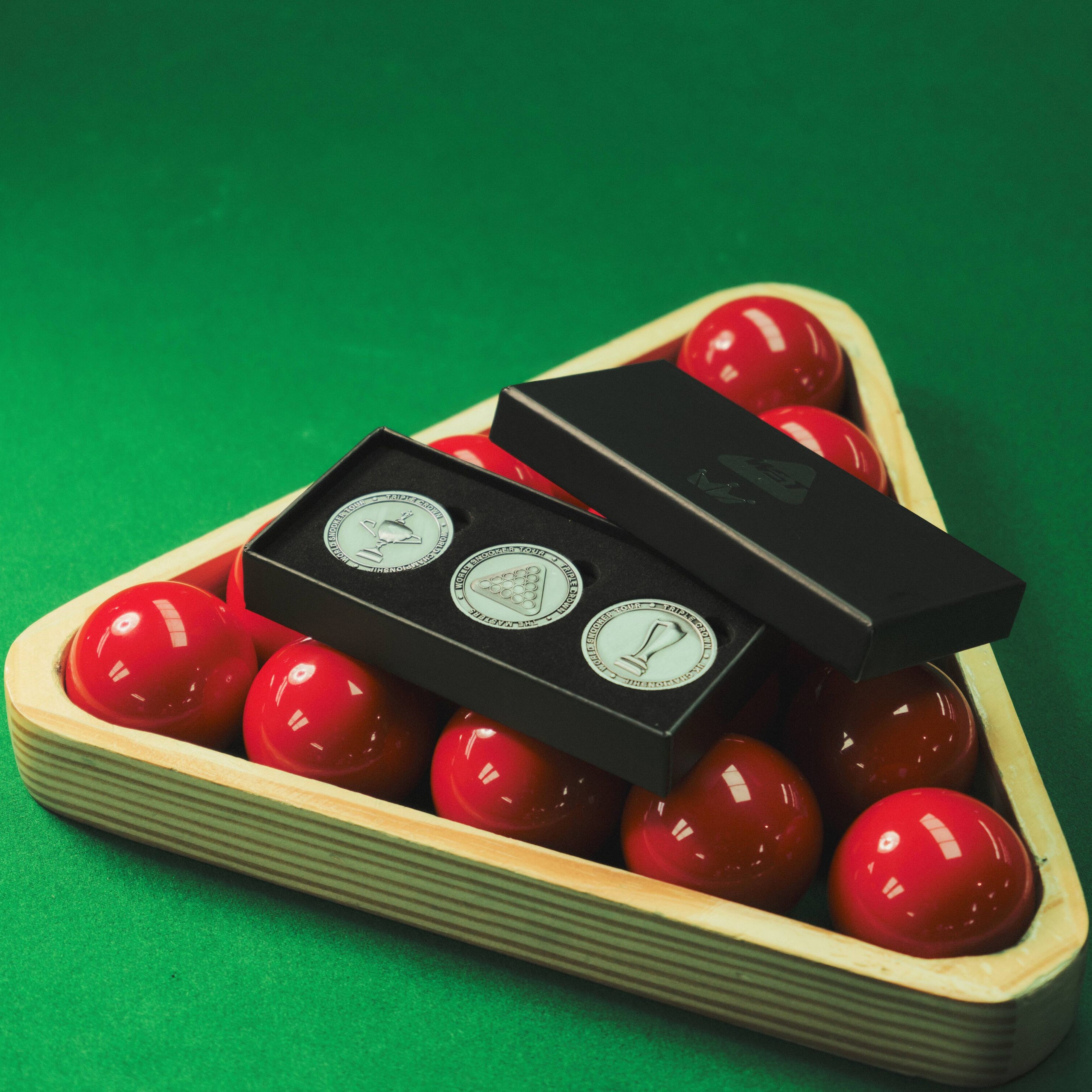 WST Triple Crown Commemorative Coin Set – World Snooker Tour